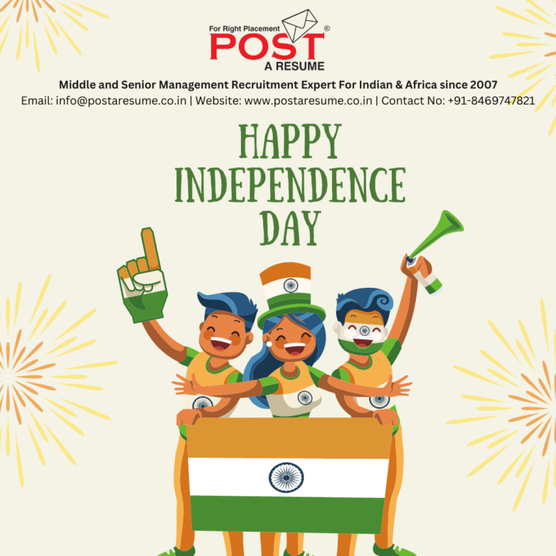 Wishing a joyous Independence Day 2023 | POST A RESUME
